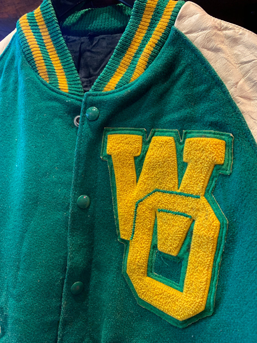 Vintage Circa 1960's-70s W O Letterman Jacket, S-M. FREE POSTAGE ...